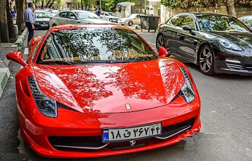 فراری ۴۵۸ پلاک ملی را بشناسید | Z4Car